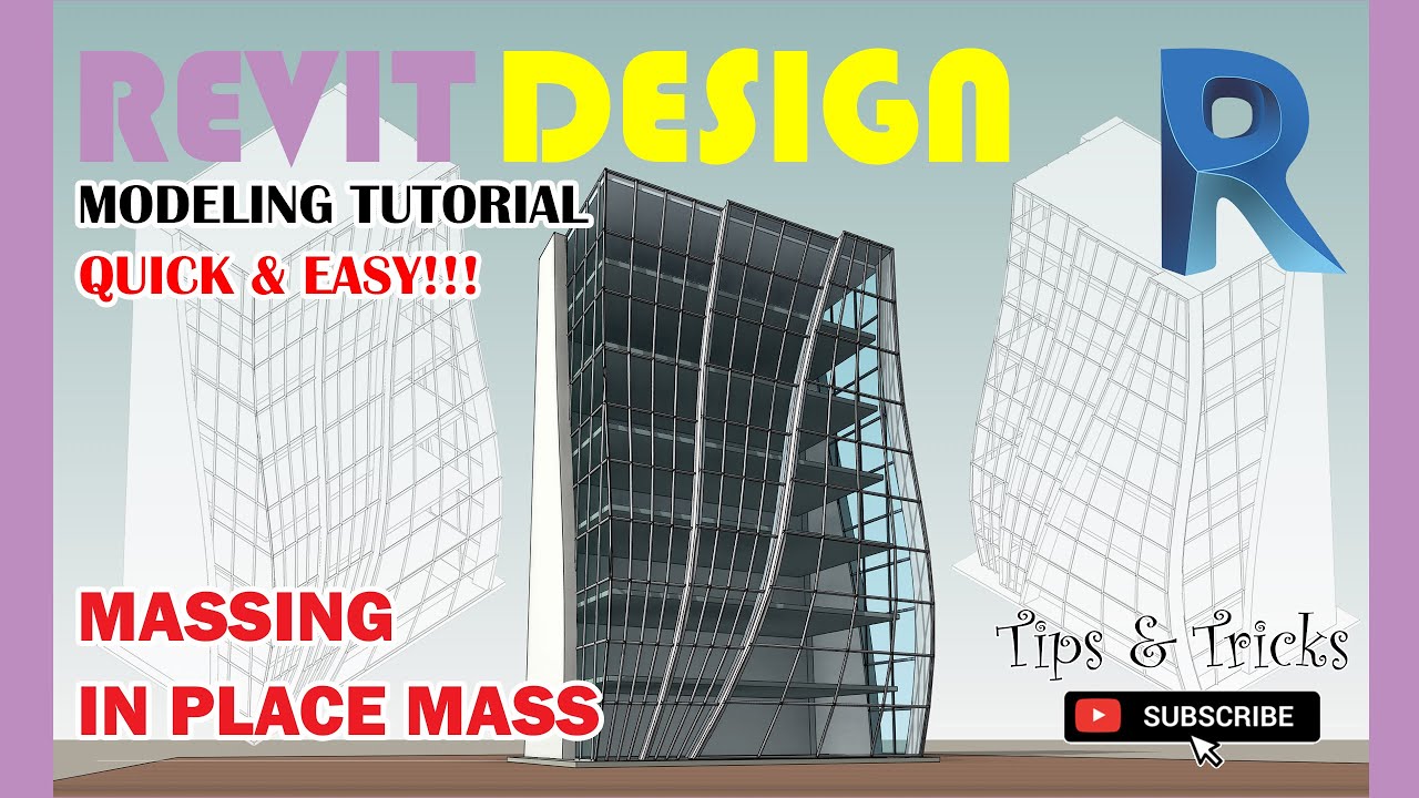 RD023. Massing. In Place Mass in Revit. - YouTube