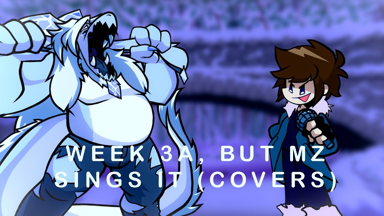 Week 3A, But MZ As BF *Full Week Covers* | FNF Vs. Ace - WHITEOUT | # ...