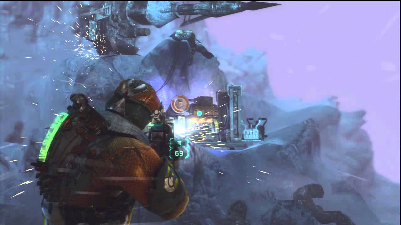 Dead Space 3 - Chap 13 Reach For The Sky: Final Snow Beast Boss-fight ...