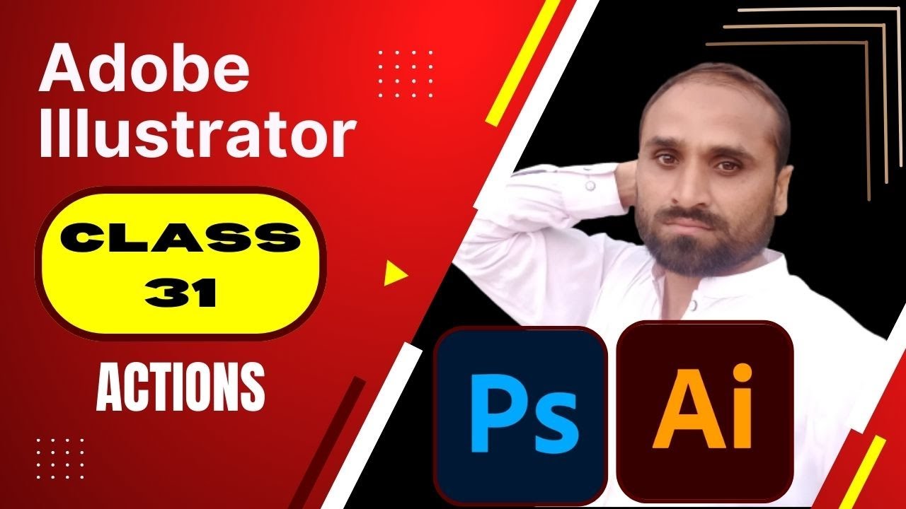 Adobe Illustrator - Actions - Class 31 | All about Actions in Adobe Illustrator | Smart Graphics ...