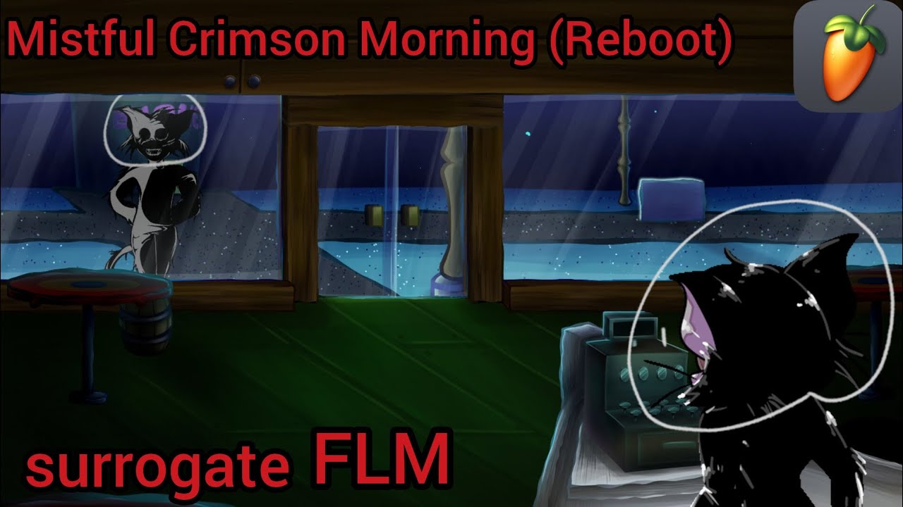 fnf Mistful Crimson Morning (Reboot) (Surrogate FLM-MIDI-FLP) - YouTube