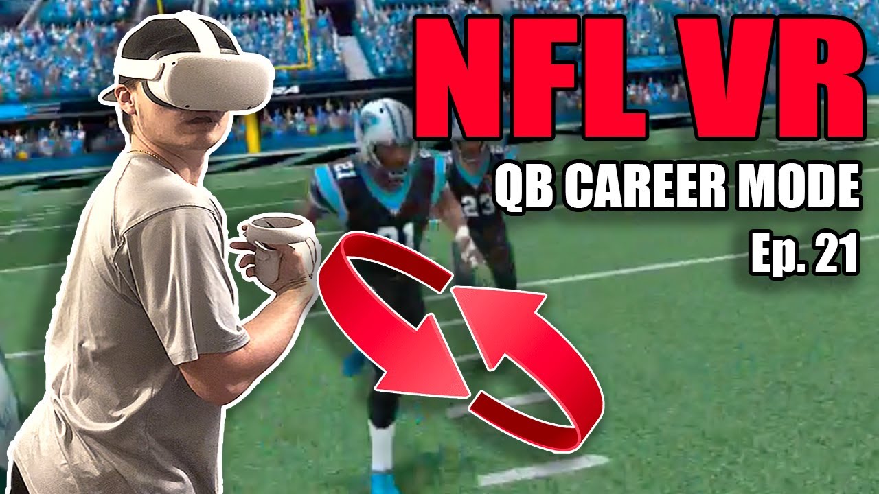 I HIT THIS CRAZY SPIN MOVE | NFL VR QB Career Mode | Ep. 21 - YouTube