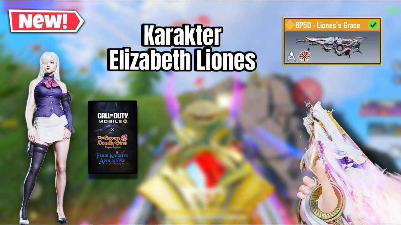CODM x Seven Deadly Sins | Elizabeth liones | 30 Kill Solo vs Squad ...
