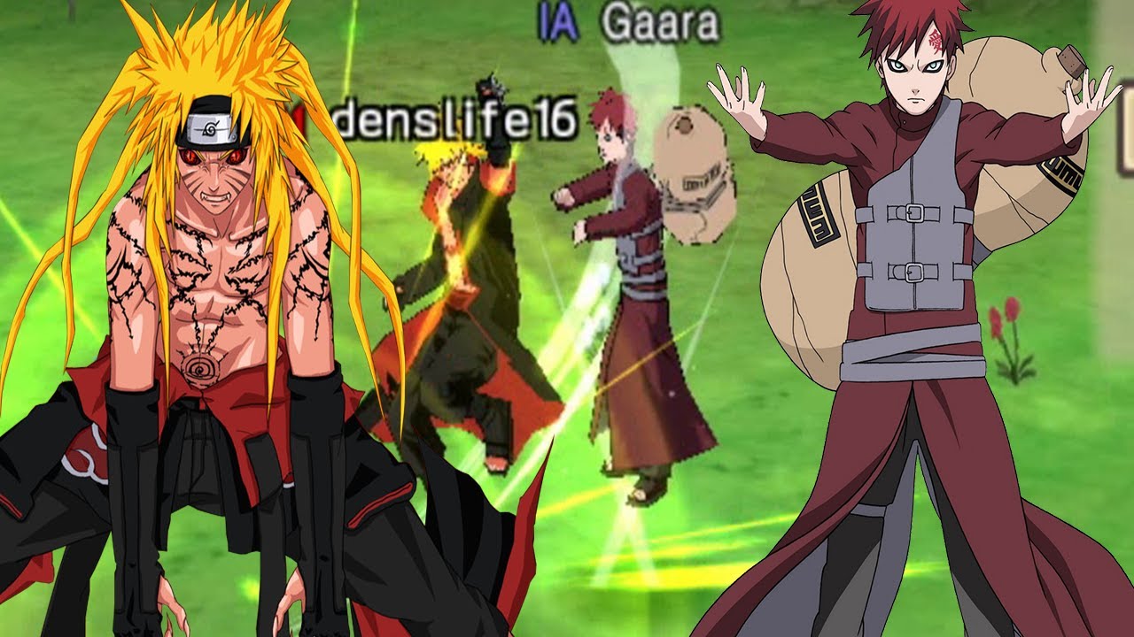 Naruto Akatsuki |V.S| Gaara Kazekage| Ultimate Ninja Impact | MOD BATLE ...