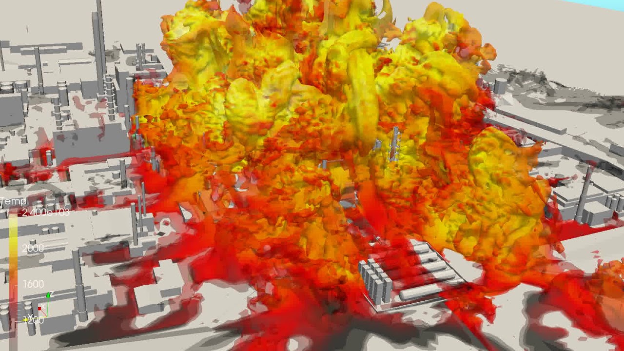 Vapor Cloud Stratified Ignition - YouTube