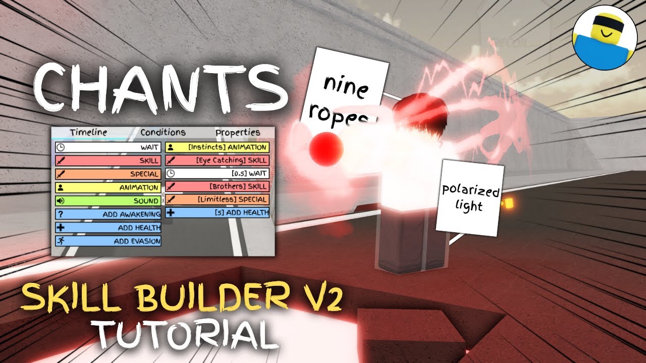 How To Use Chants in Skill Builder In Jujutsu Shenanigans Roblox ...