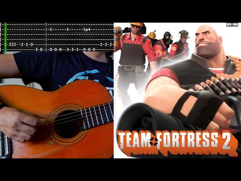 Team Fortress 2 GUITAR | Main Theme TAB - YouTube