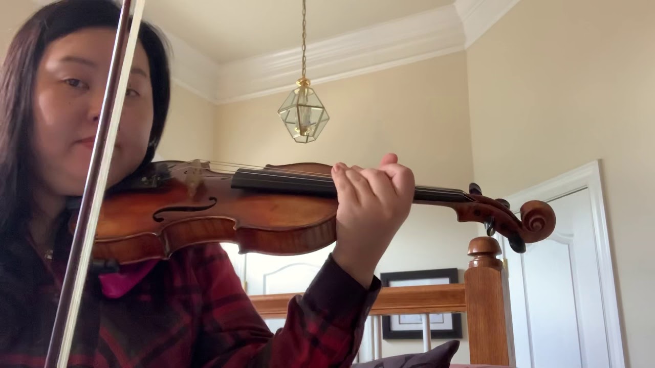 Bach two violin concerto - violin 2, Part 1 - YouTube