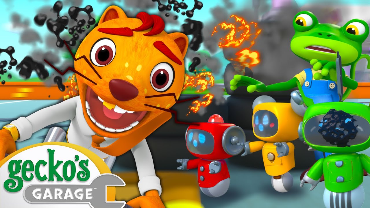 Dirty Weasel! | Gecko's Garage | Trucks For Children | Cartoons For ...