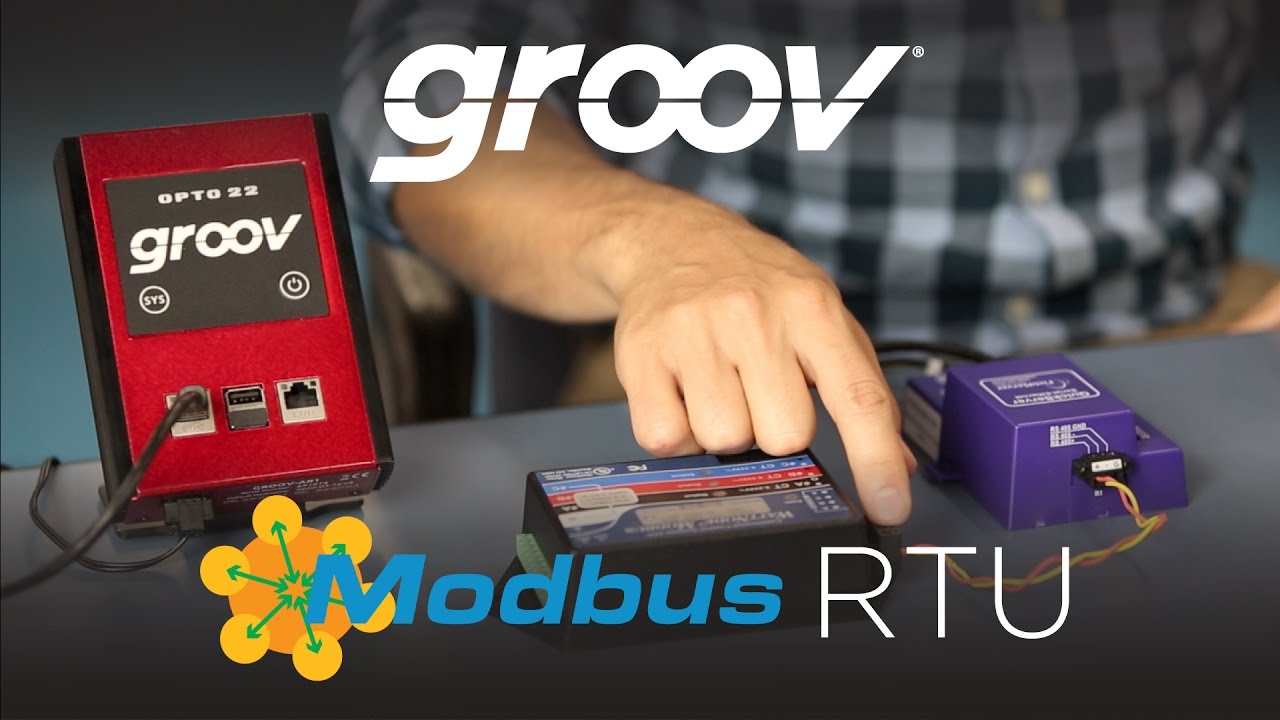 How to Setup Modbus RTU with groov for Industrial IOT - YouTube