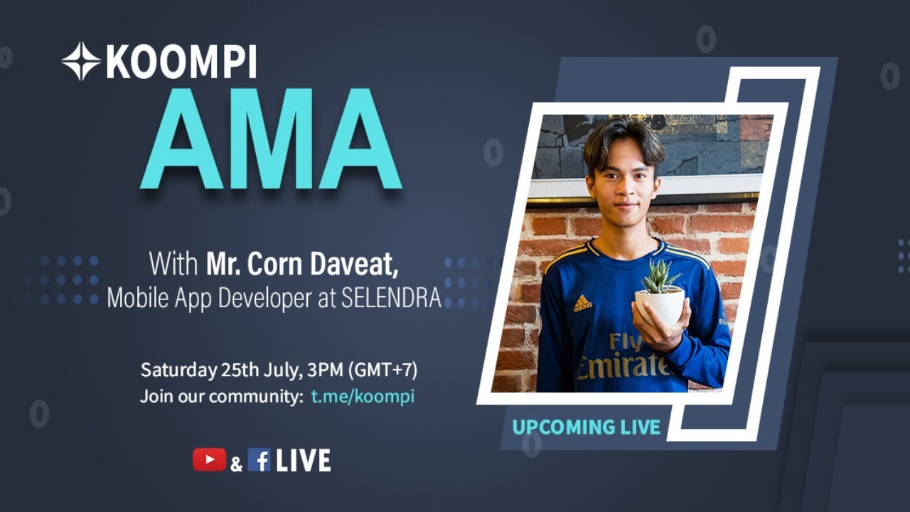 KOOMPI AMA | Mobile App Development with Daveat - YouTube
