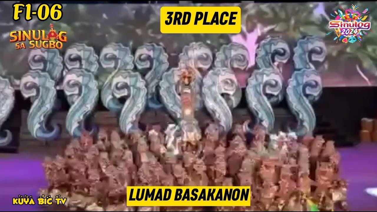 SINULOG SA SUGBO 2024 | 3RD PLACE | LUMAD BASAKANON | Kuya Bic Tv - YouTube