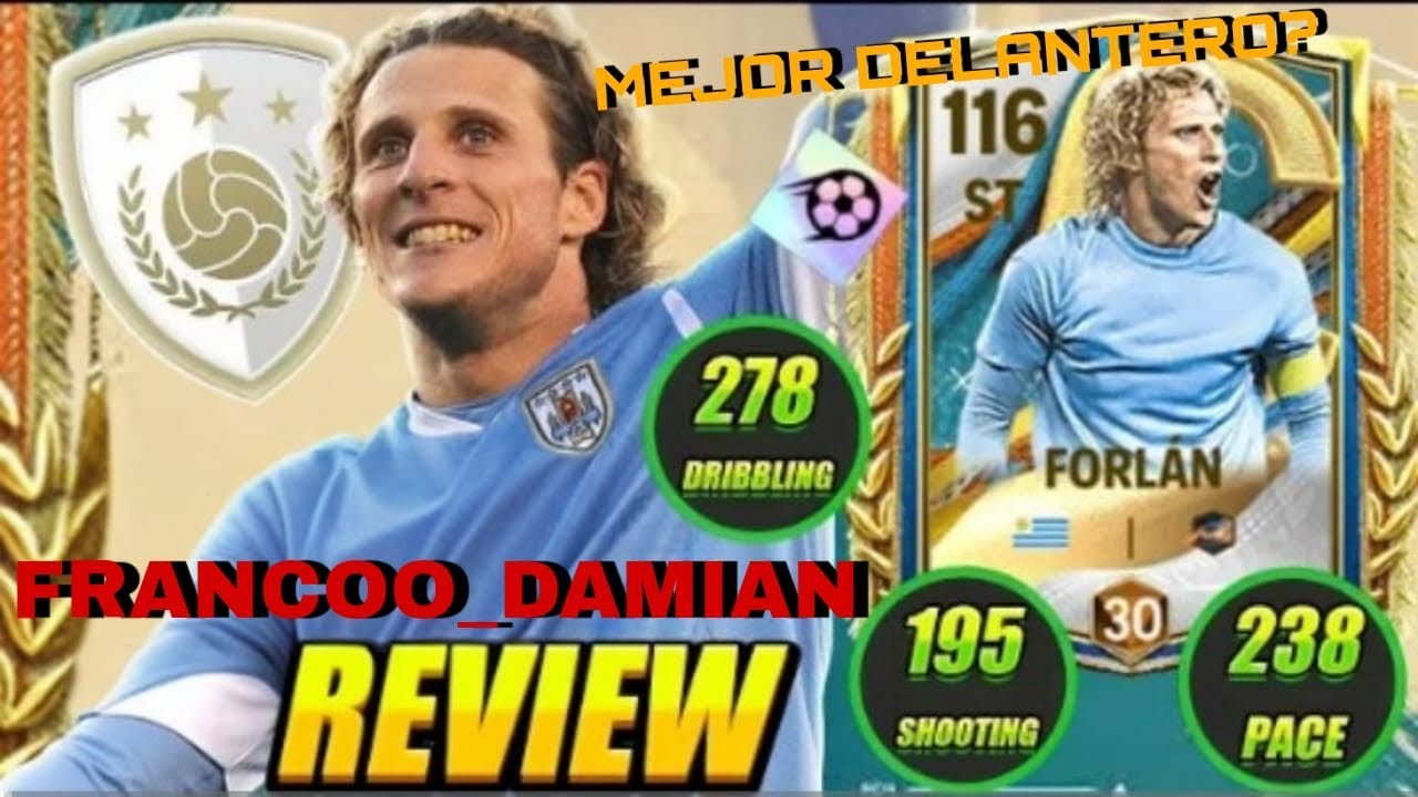 REVIEW DIEGO FORLÁN CAPTAINS 😱🔥 !VALE LA PENA SACARLO! 🫨👌#fcmobile25 # ...