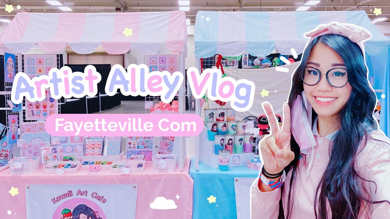 Artist Alley Vlog 13: Fayetteville Comicon 2021 - YouTube