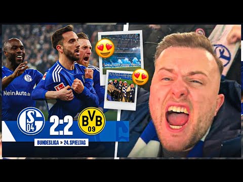 JAAAAAA 😍💙 Schalke vs Dortmund DERBY STADION VLOG 🏟️
