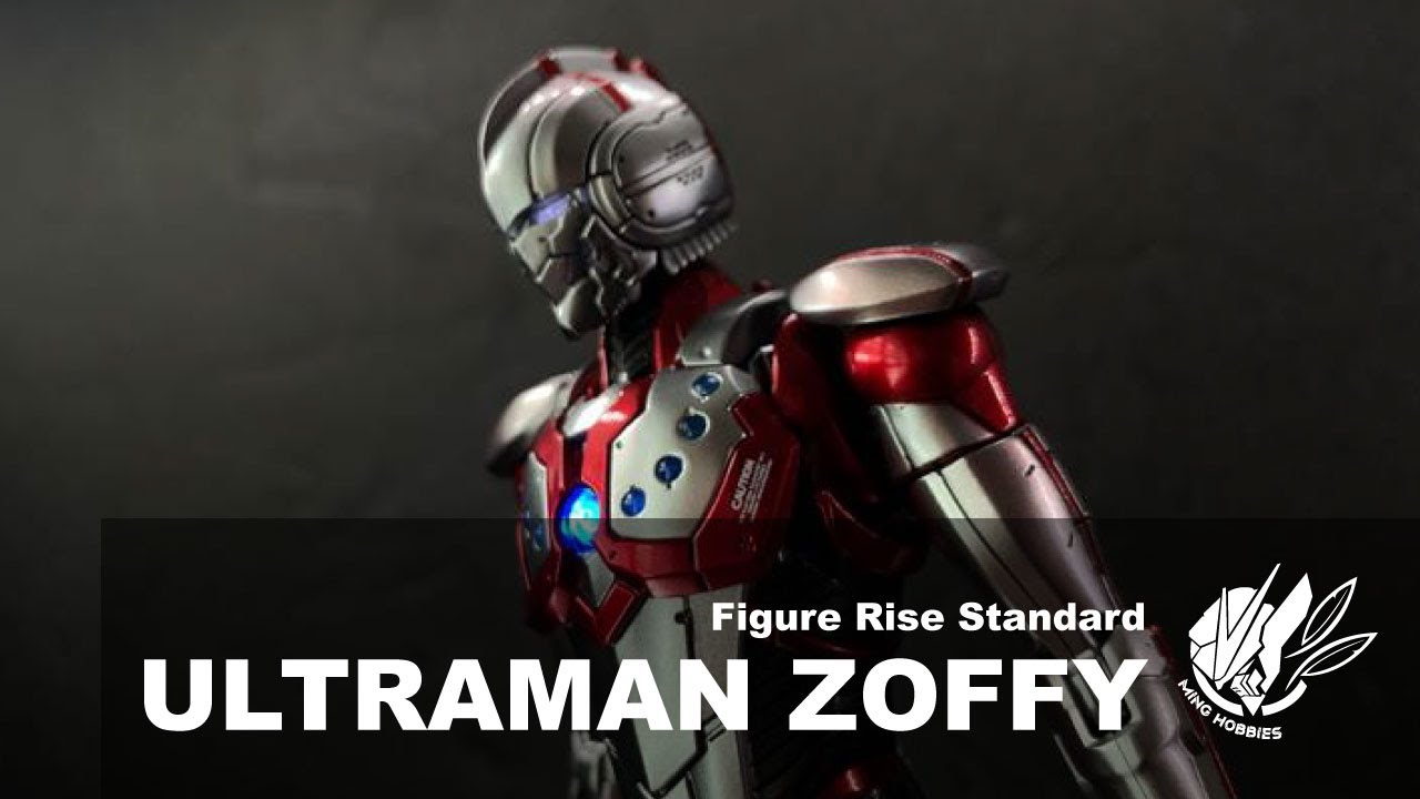 Custom Painted Figure Rise Standard Ultraman Zoffy - YouTube