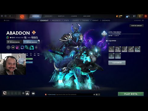 Best Healing Hard Support- Abaddon Mephitic Shroud Heal Build Rank 1 Archon DOTA 2 Gameplay ...