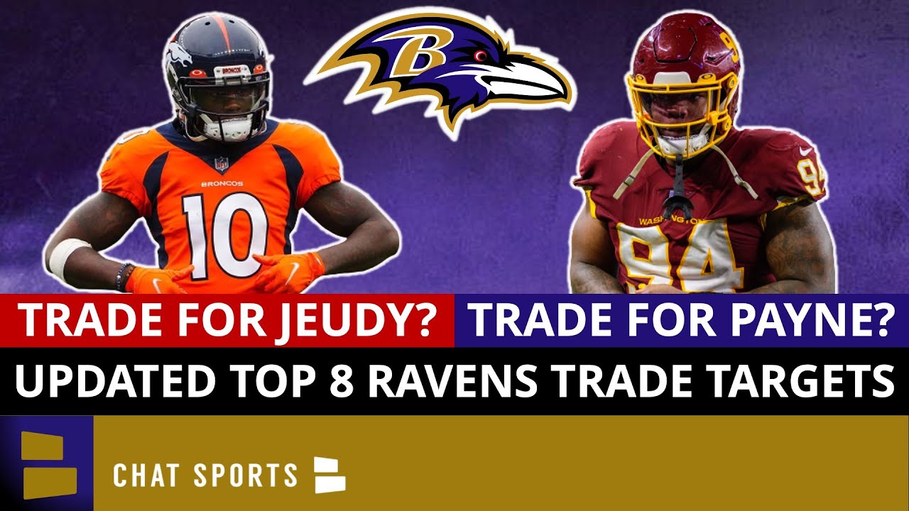 Ravens Trade Rumors: Top 8 Ravens Trade Candidates Ft. Robbie Anderson ...