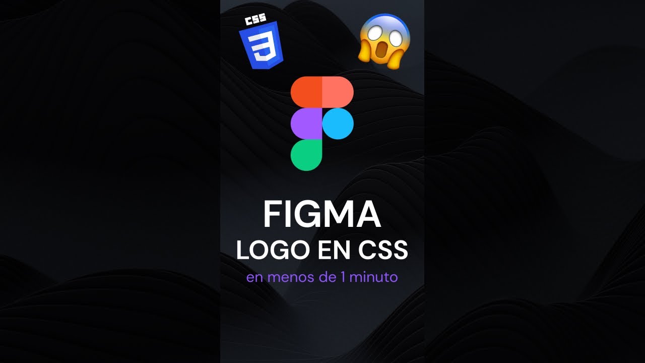 🤯 Crea el LOGO de Figma con CSS en menos de 1 minuto #shorts - YouTube