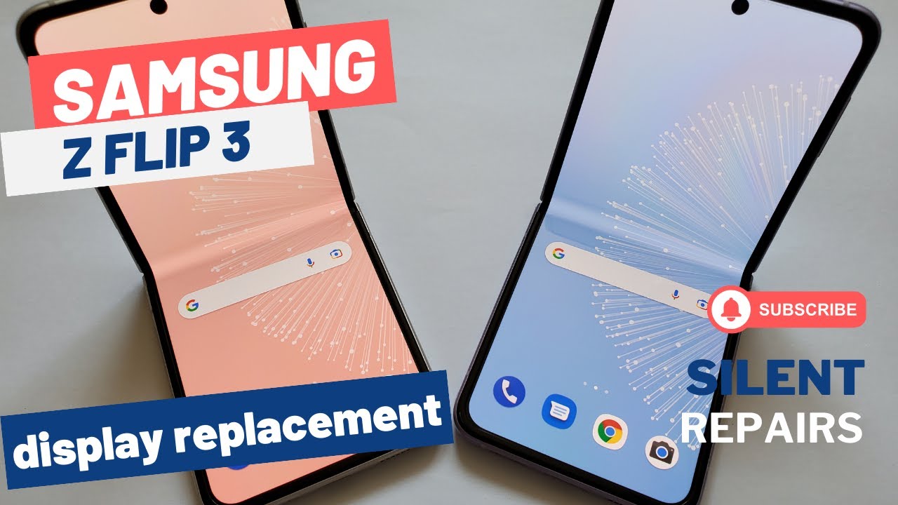 Samsung Galaxy ZFlip 3 | Screen repair | Display replacement | Repair ...