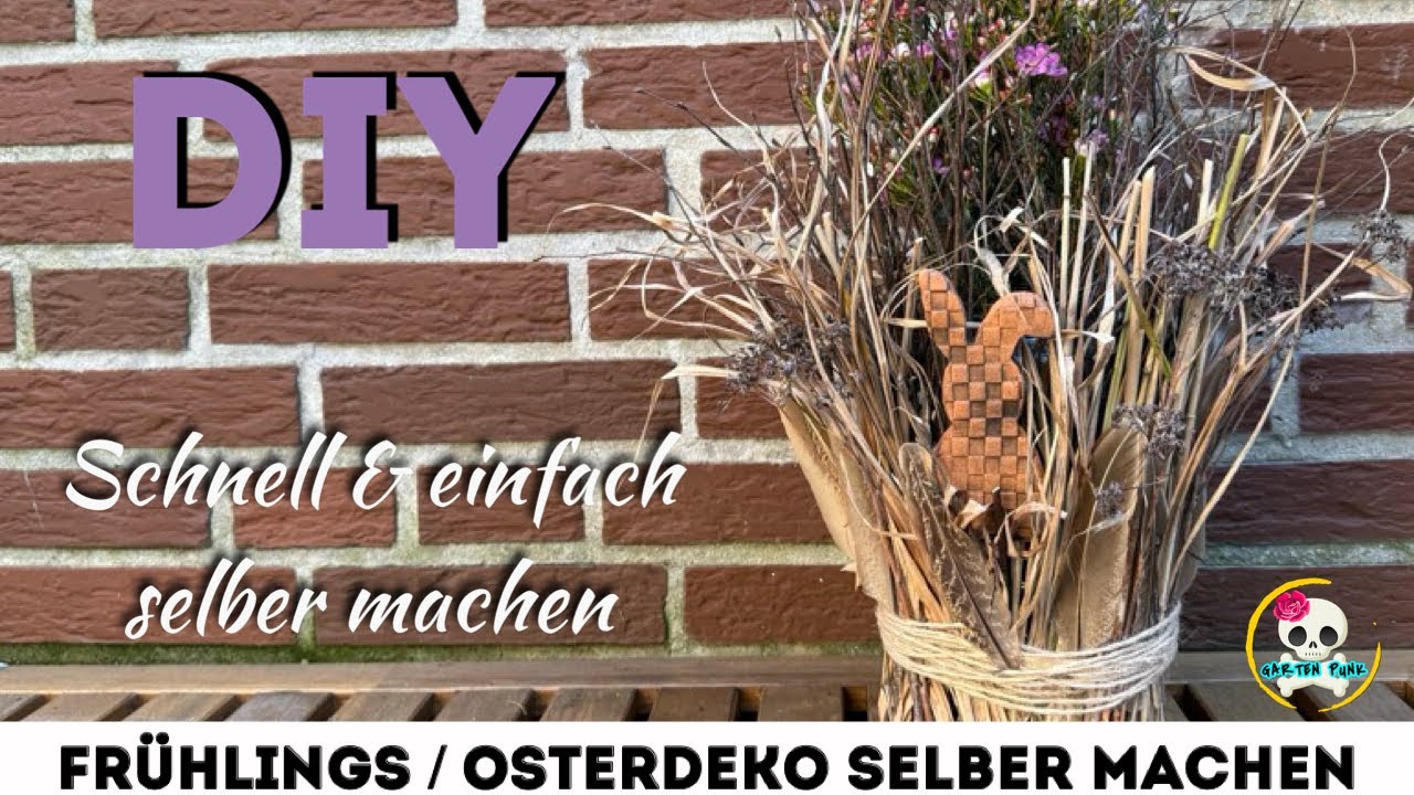 DIY - Osterdeko einfach selber machen - YouTube
