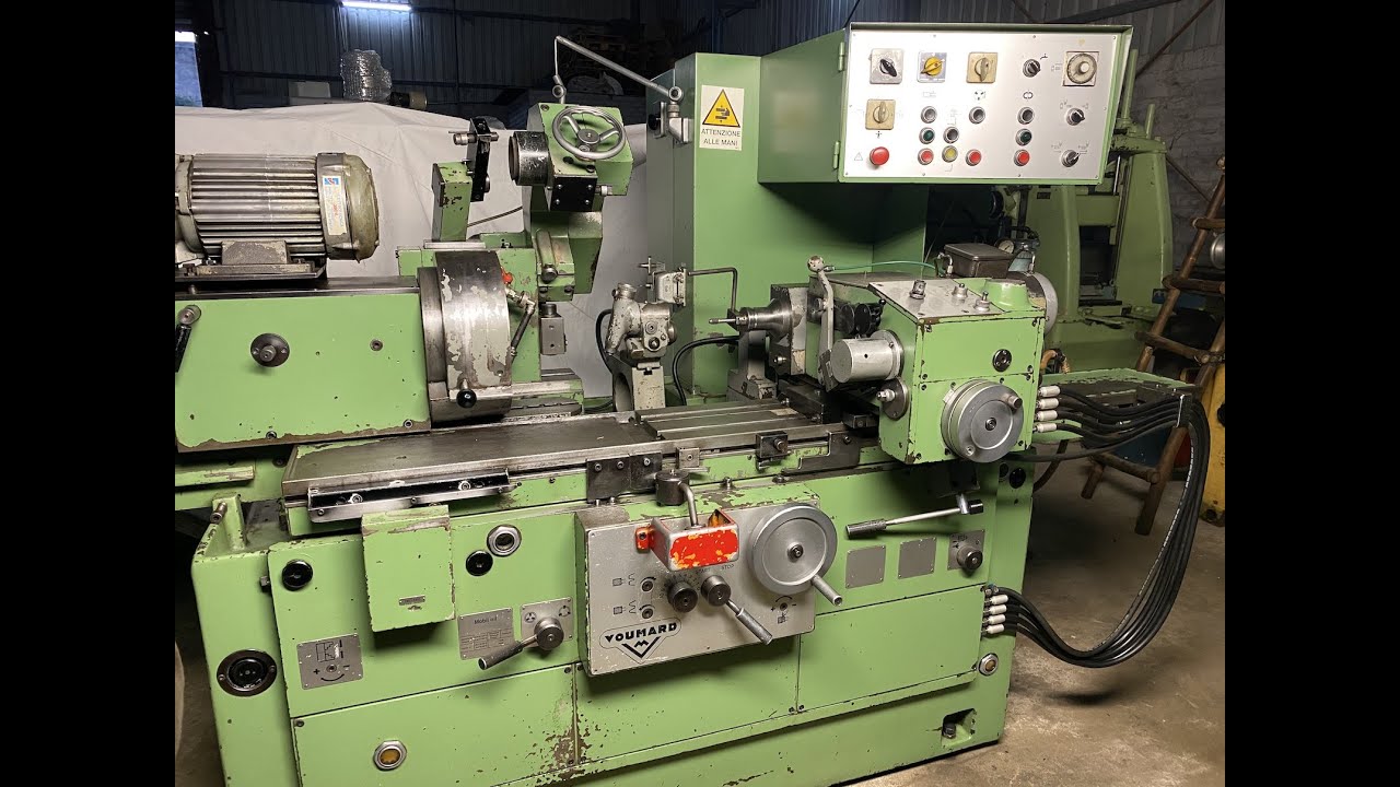 Voumard 5A Internal Grinding Machine - YouTube