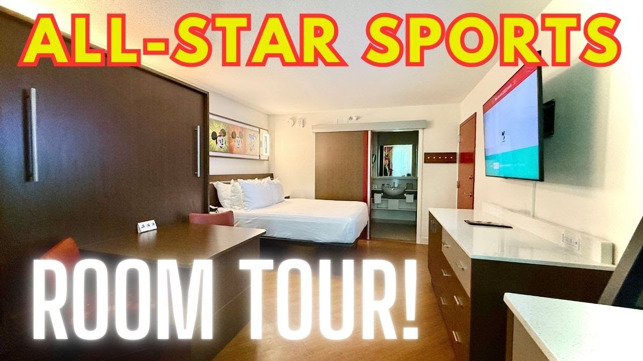Disney All-Star Sports Updated 2025 Room Tour! | Room 2140 - YouTube