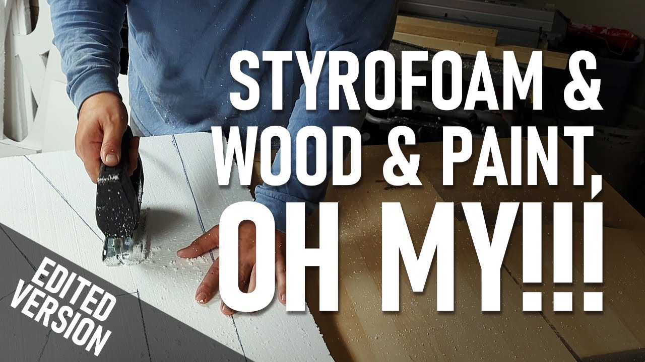 B2B - Episode 1 - Giant Styrofoam Sign Build (edited) - YouTube