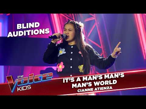 The Voice Kids Philippines: IT'S A MAN'S MAN'S WORLD but Cianne Atienza is in it! | Blind Auditions