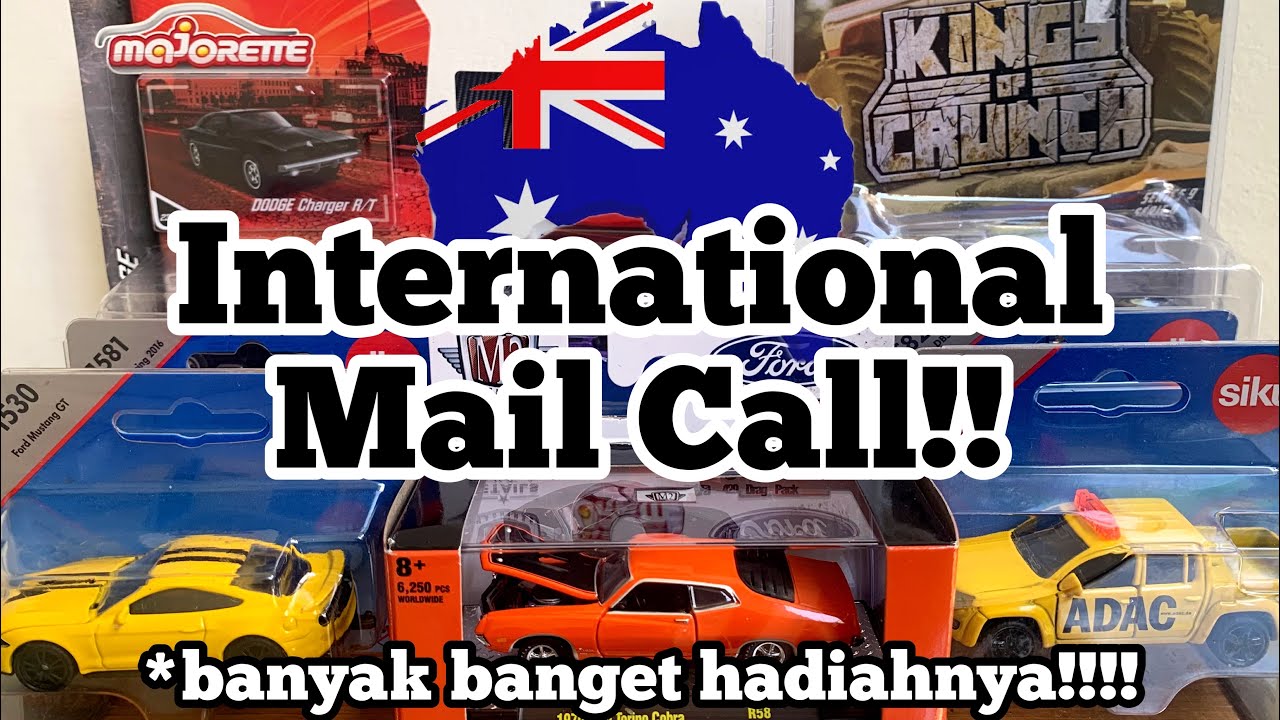 INTERNATIONAL MAIL CALL I PARCEL DARI AUSTRALIA I THANK YOU, CHRIS ...