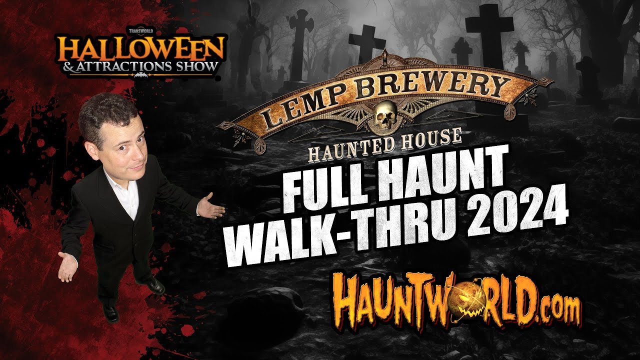 Lemp Brewery Haunted House Full Walk Thru - 2024 - YouTube