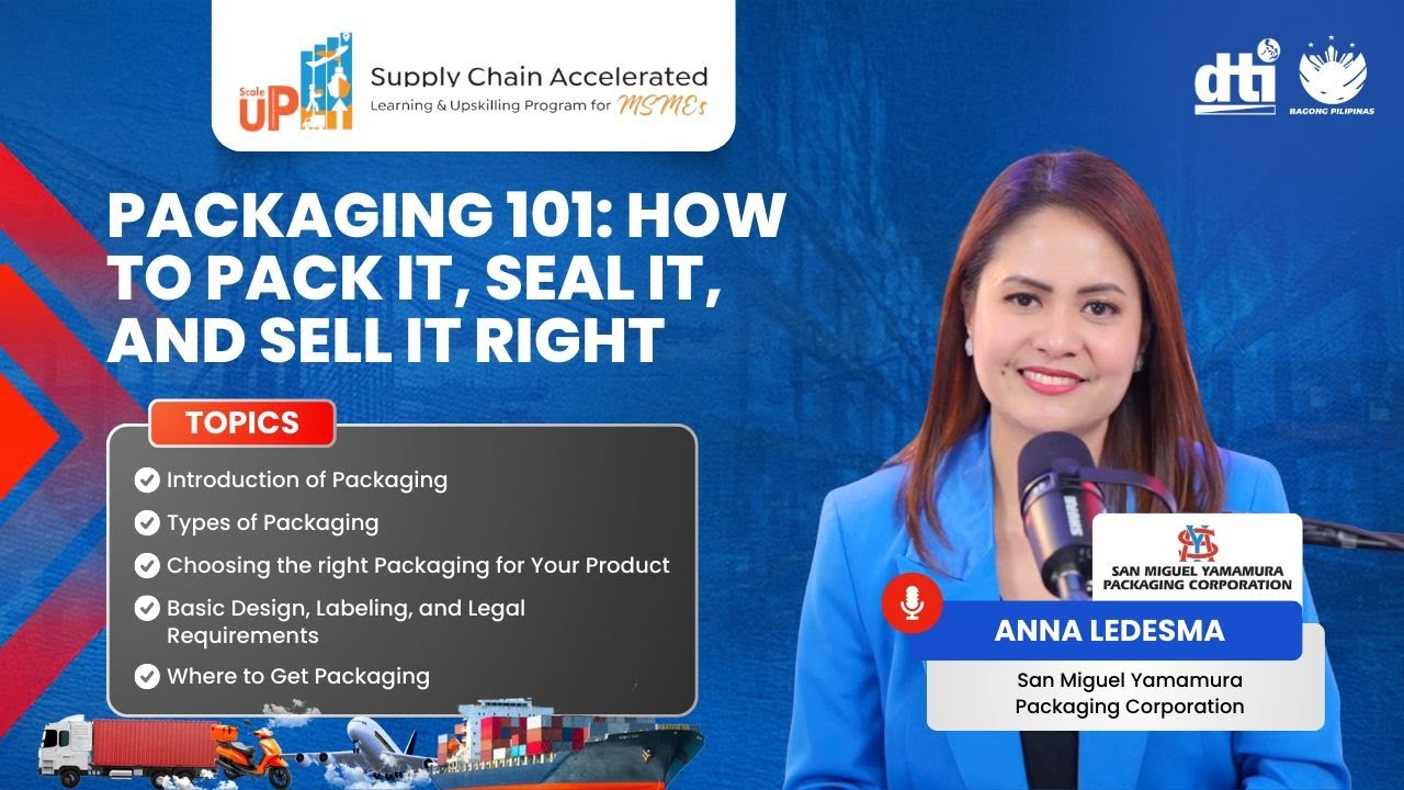 Packaging 101: 5. Basic Design, Labeling, and Legal Requirements - YouTube