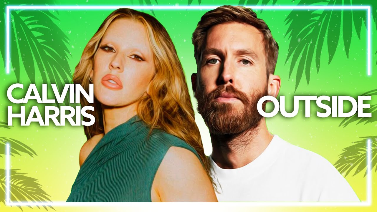 Calvin Harris ft. Ellie Goulding - Outside [Lyric Video] - YouTube