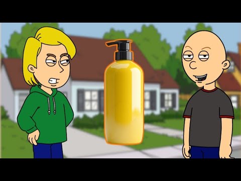 Classic Caillou Dye's Boris's Hair Yellow - YouTube