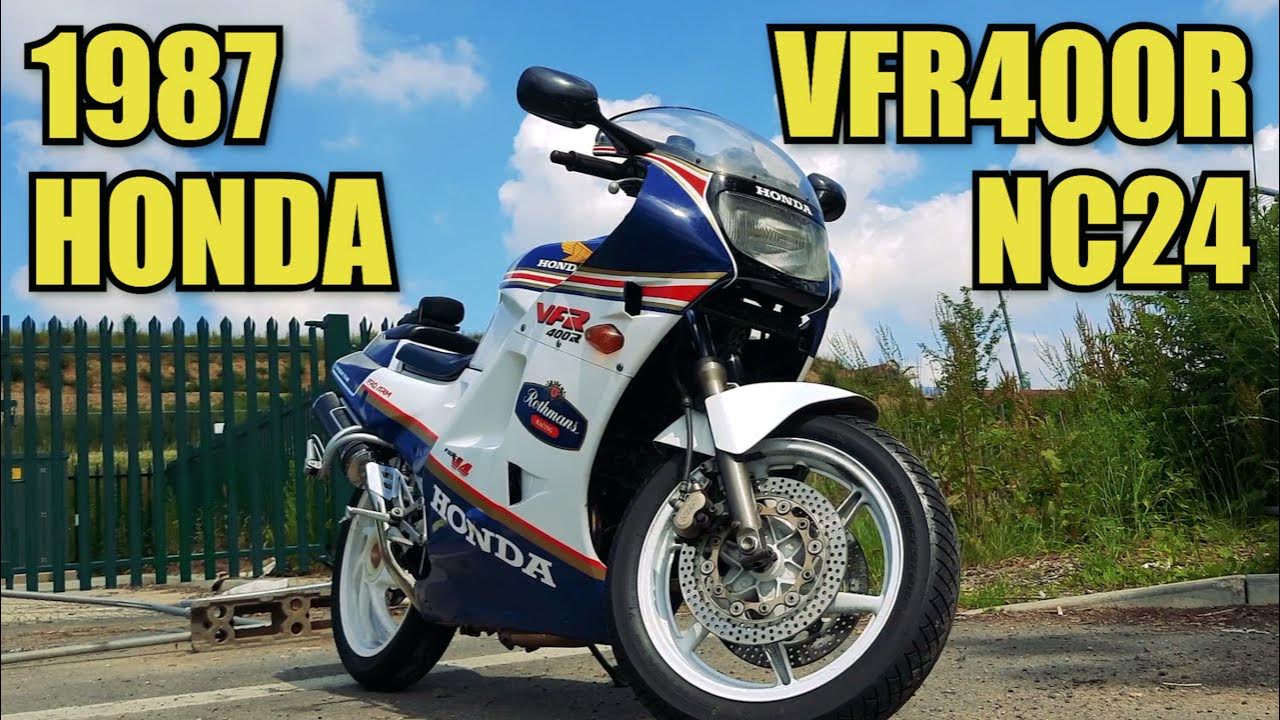 Motorcycle Review - 1987 Honda VFR 400 R NC24 - Performance Beyond the Spec Sheet - YouTube
