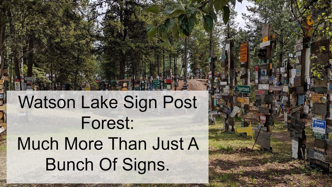S2023E13 Watson Lake Sign Post Forest: Much More Than Just A Bunch Of ...