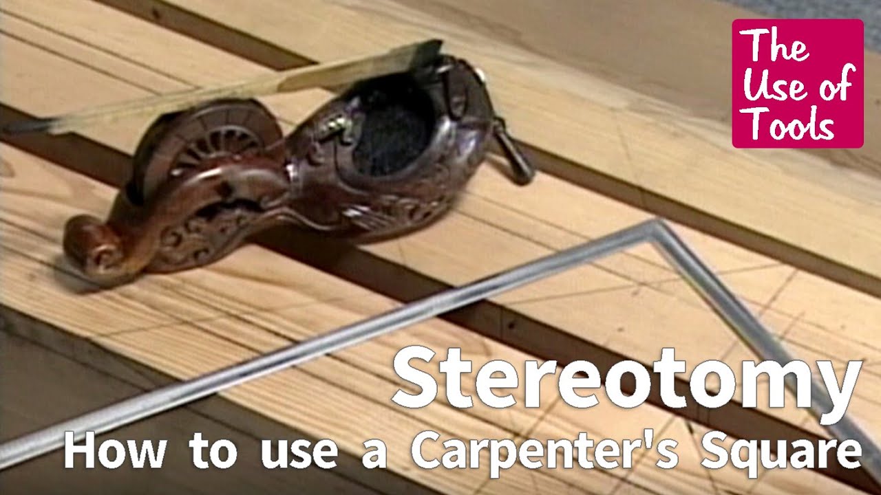 The Use of Tools ’Stereotomy’ ／ Takenaka Carpentry Tools Museum Video ...