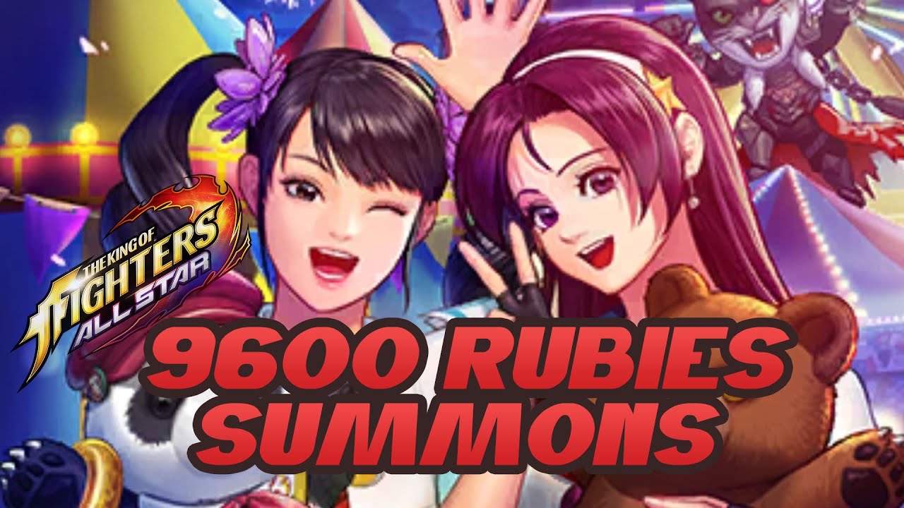KOF Allstar: Tekken 7 Collab Battlecard Summons 9000+ Rubies - YouTube
