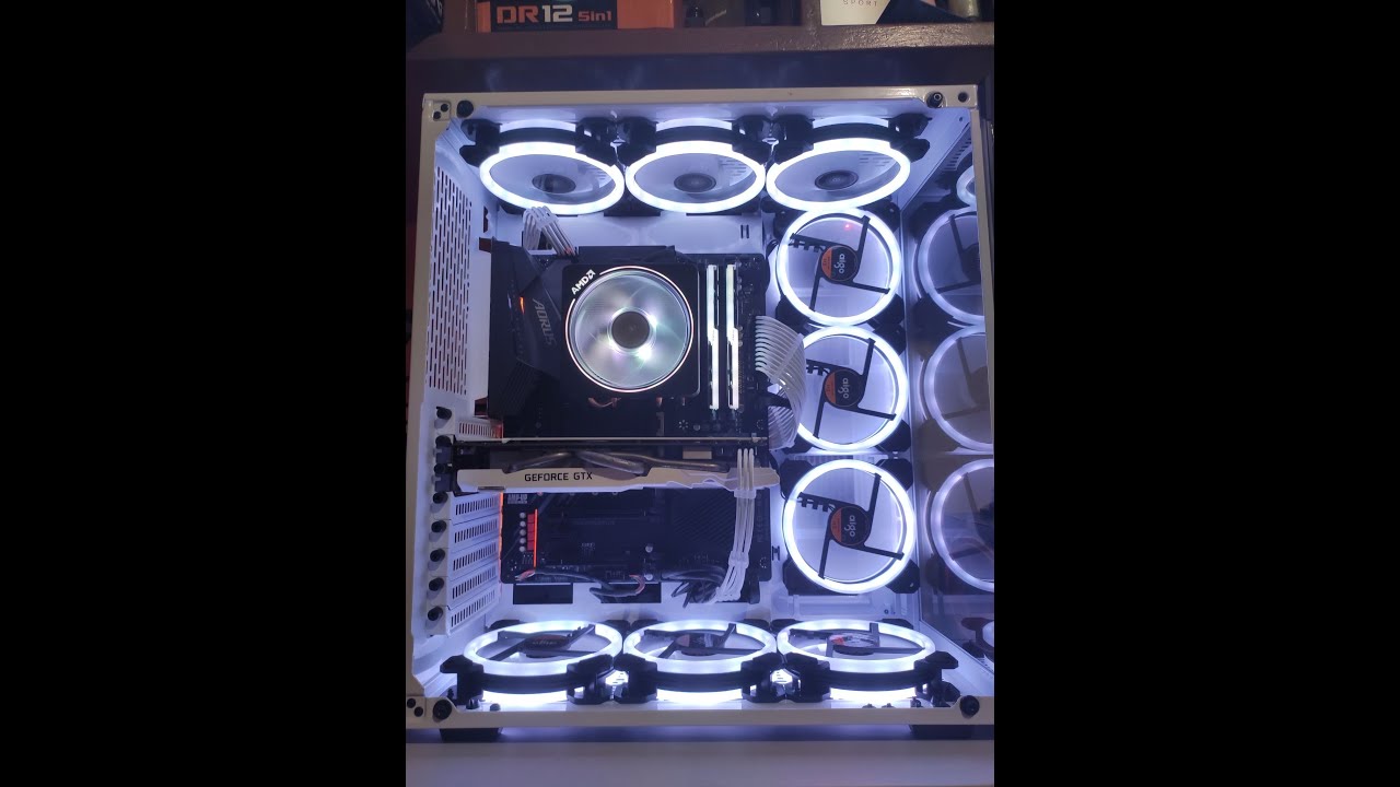 My Tecware VXR White build - YouTube