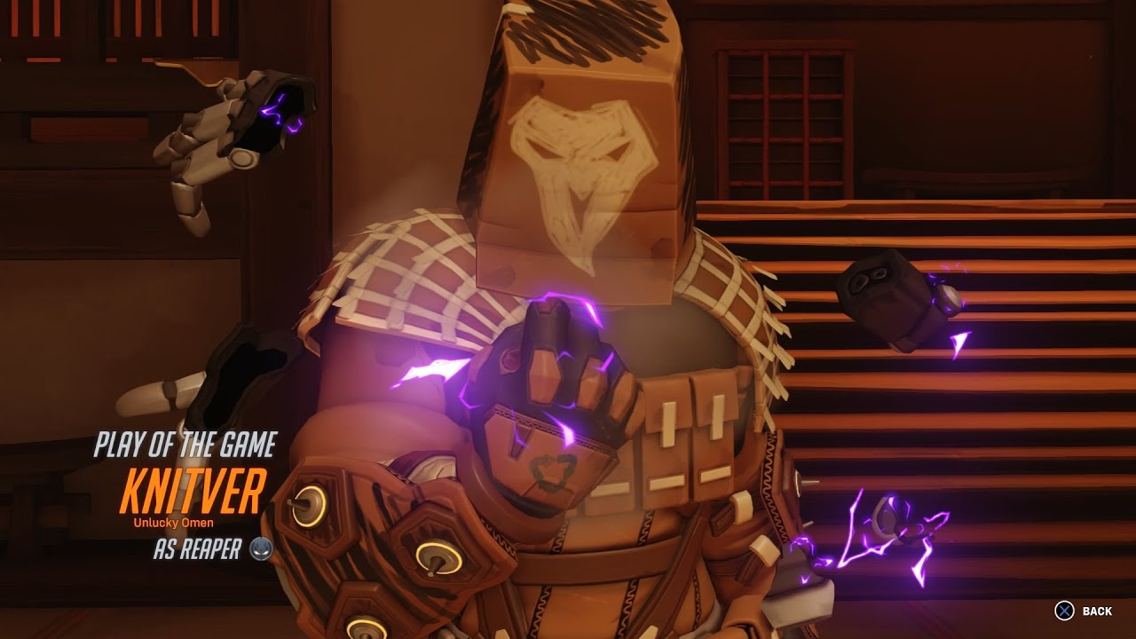 Overwatch 2 - My Reaper Cardboard First POTG - YouTube