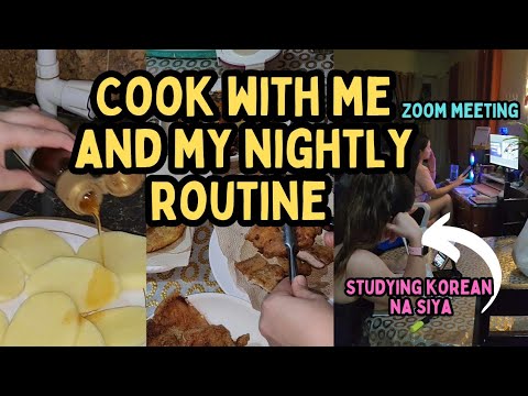 COOK WITH ME 🍽️ ZOOM TRAINING TAYO AFTER 💻 PASALUBONG NI SISTER - YouTube