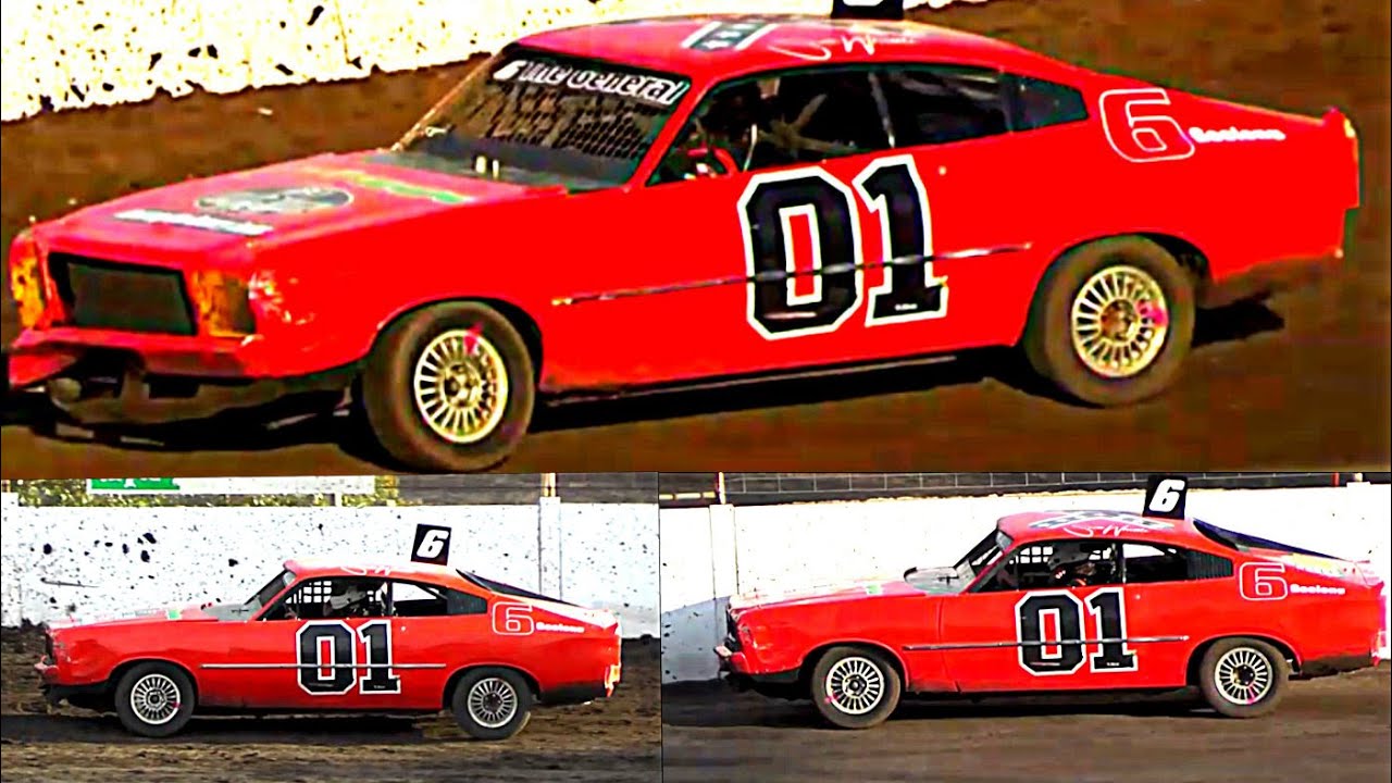 Standard Saloons Final Mid-Western Speedway Darlington 3-1-2016 - YouTube