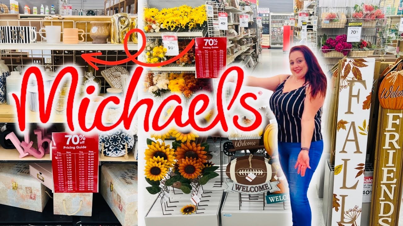 Michaels Craft store 70% off spring & summer - Beautiful Fall Decor at ...