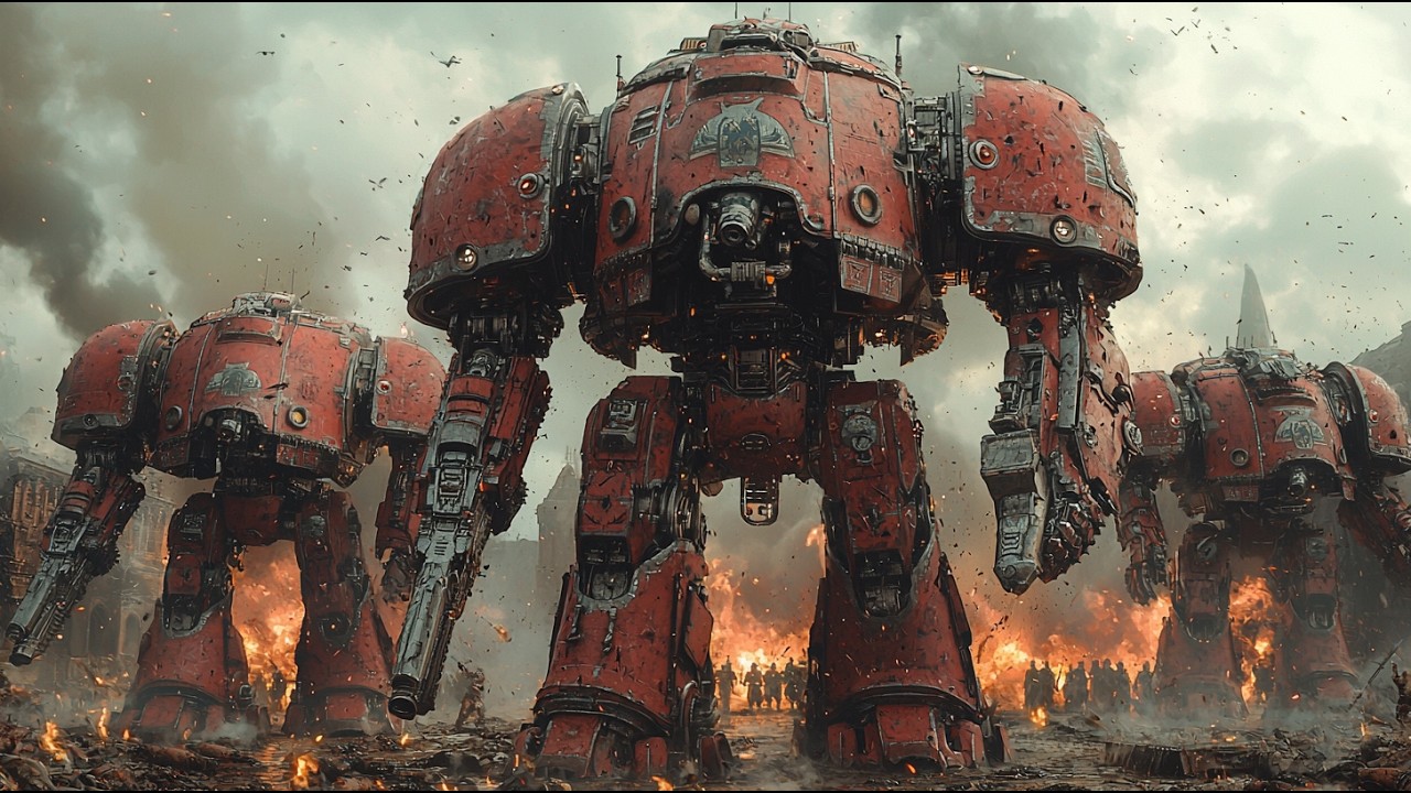 Knights of Mars | Warhammer 40k trailer concept - YouTube