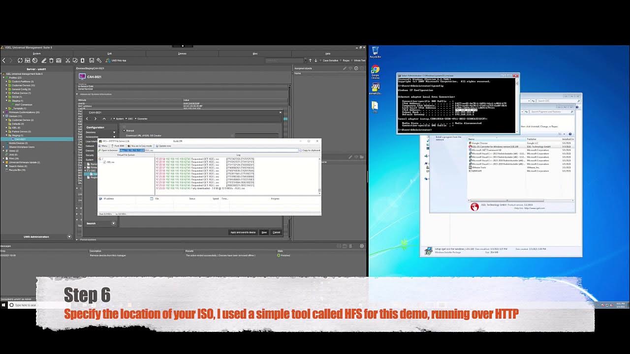 Deploying IGEL OS to Windows device using IGEL OSC for Windows utility (OSCW) - YouTube