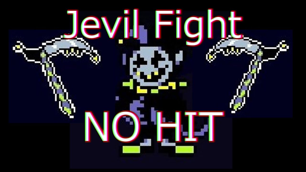 【NO HIT】 Jevil Fight NO HIT 【DELTARUNE】 - YouTube