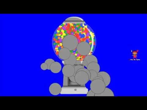 Shapes For Children To Learn With Gumball Machine - Shapes For Kids To ...
