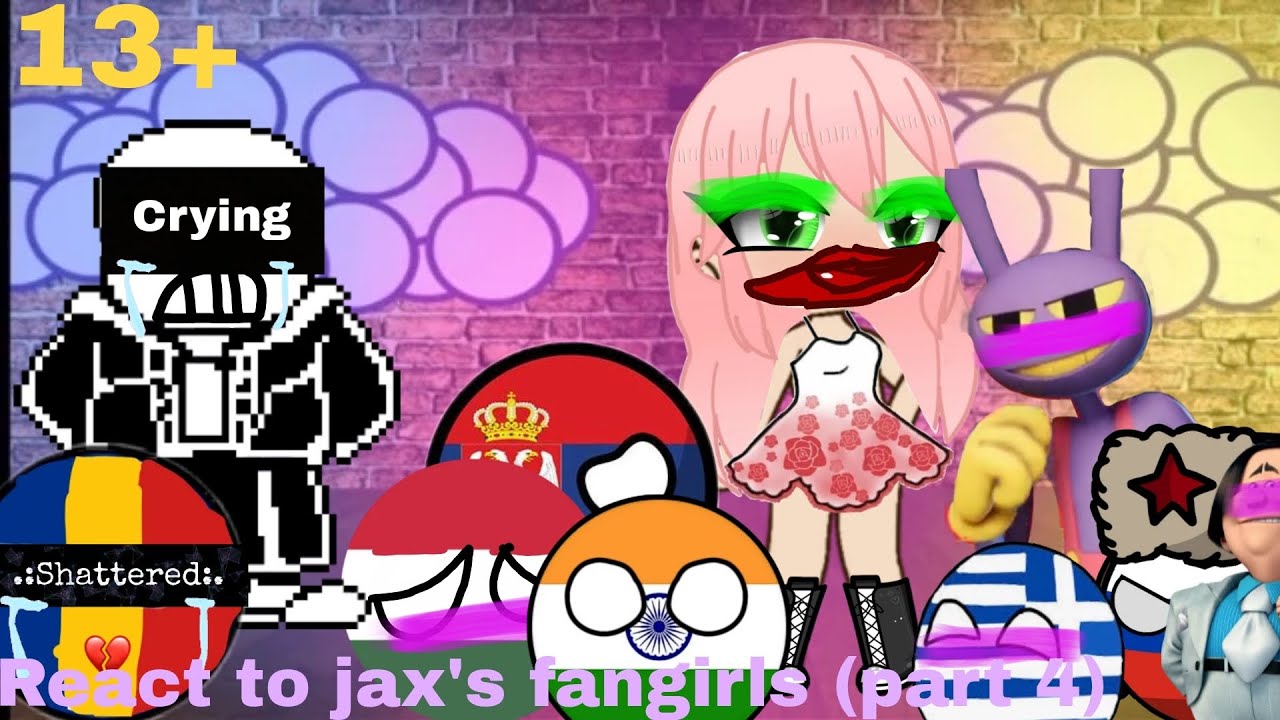 [13+] React to jax's fangirls (part 4) - YouTube