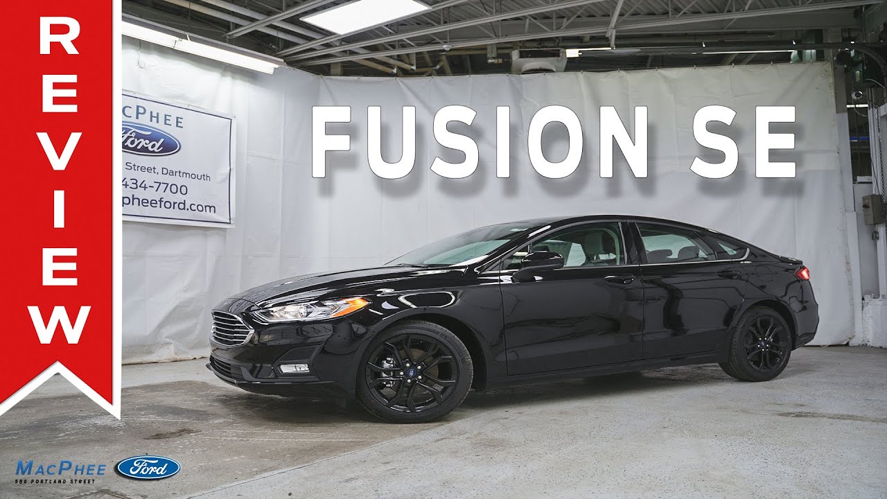 The 2020 Ford Fusion Se is AMAZING - YouTube