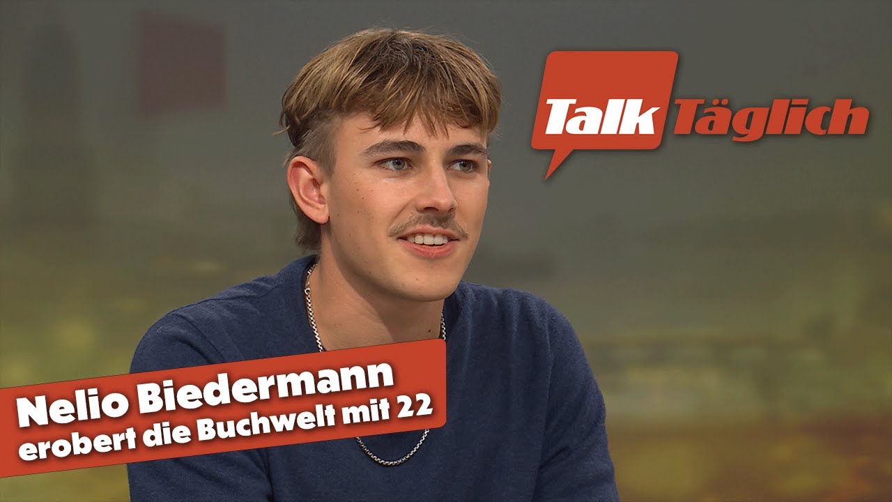 Mit 22 erobert er die Buchwelt: Wie tickt Jungautor Nelio Biedermann ...